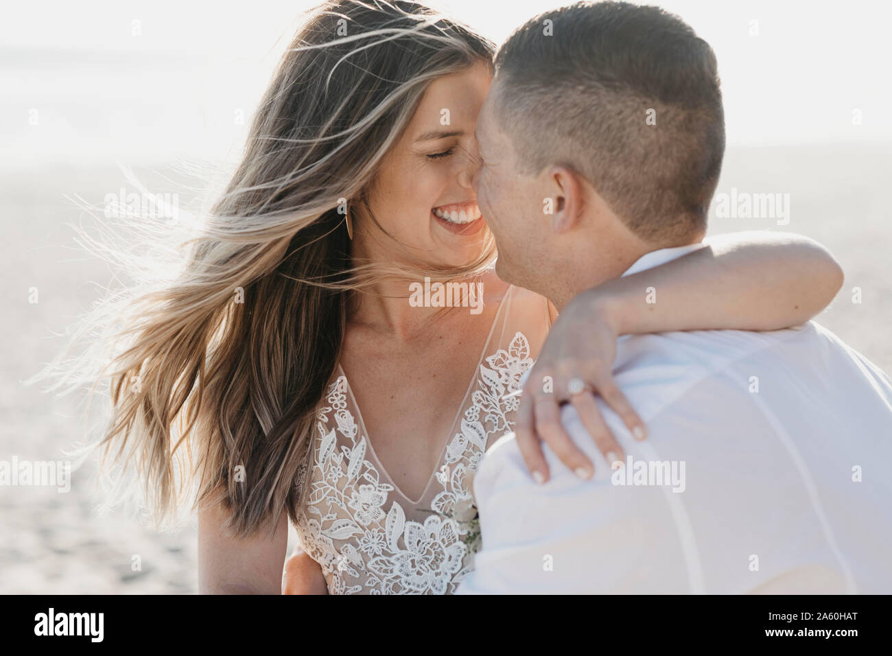 Bride hugging hi-res stock photography and images - Alamy