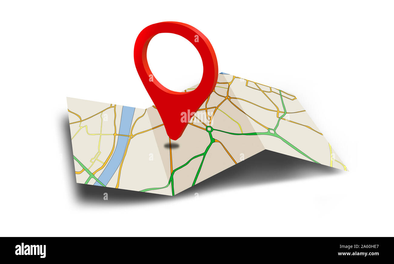 Map marker hi-res stock photography and images - Alamy