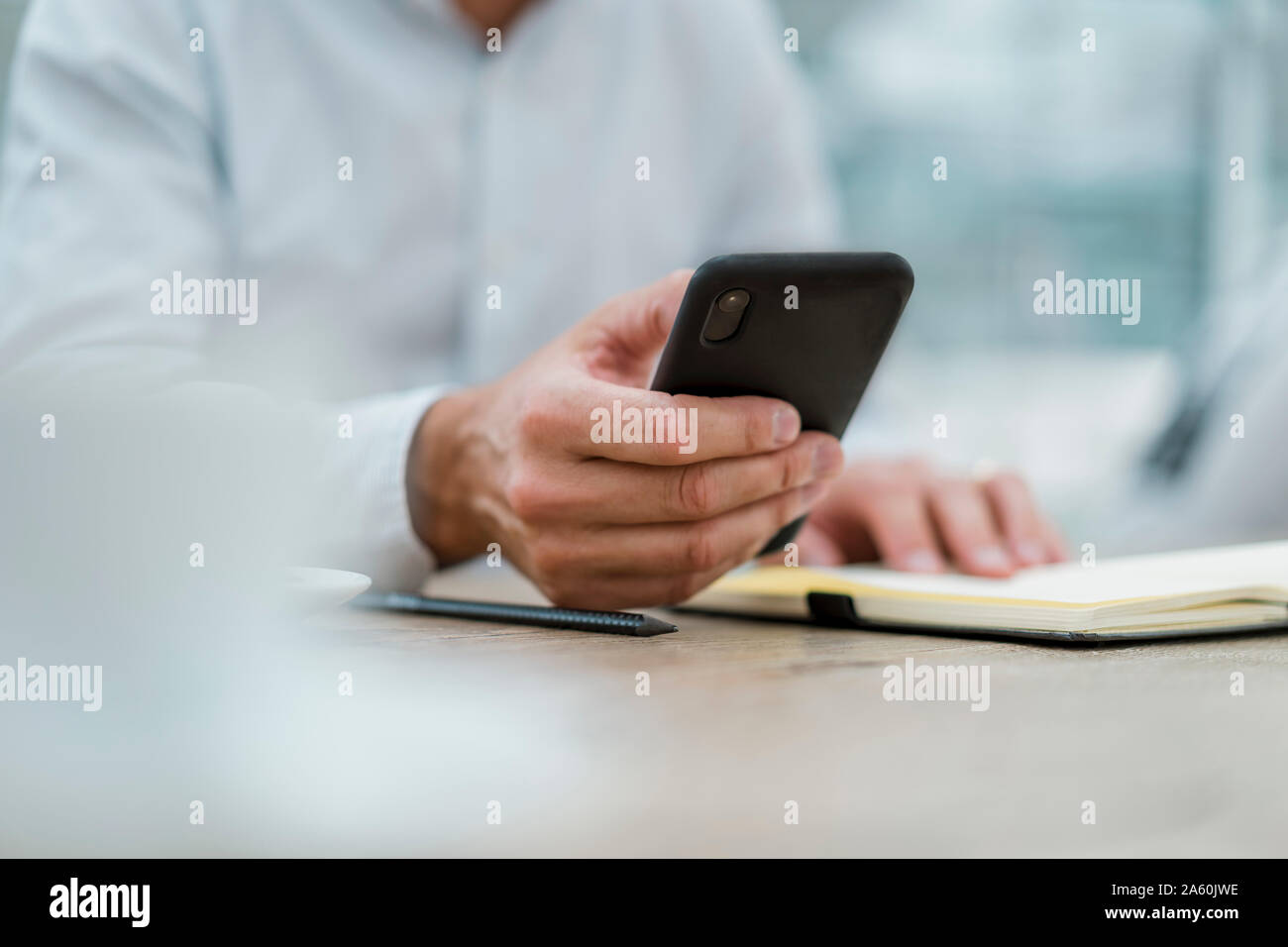 Cell notebook hi-res stock photography and images - Alamy