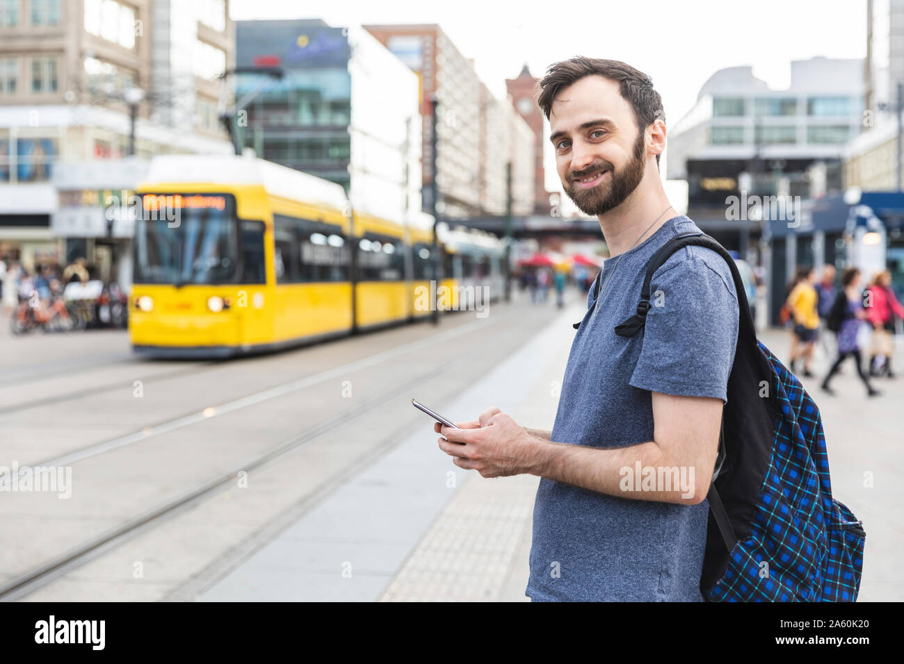 Man Using Camera In Public High Resolution Stock Photography and Images ...