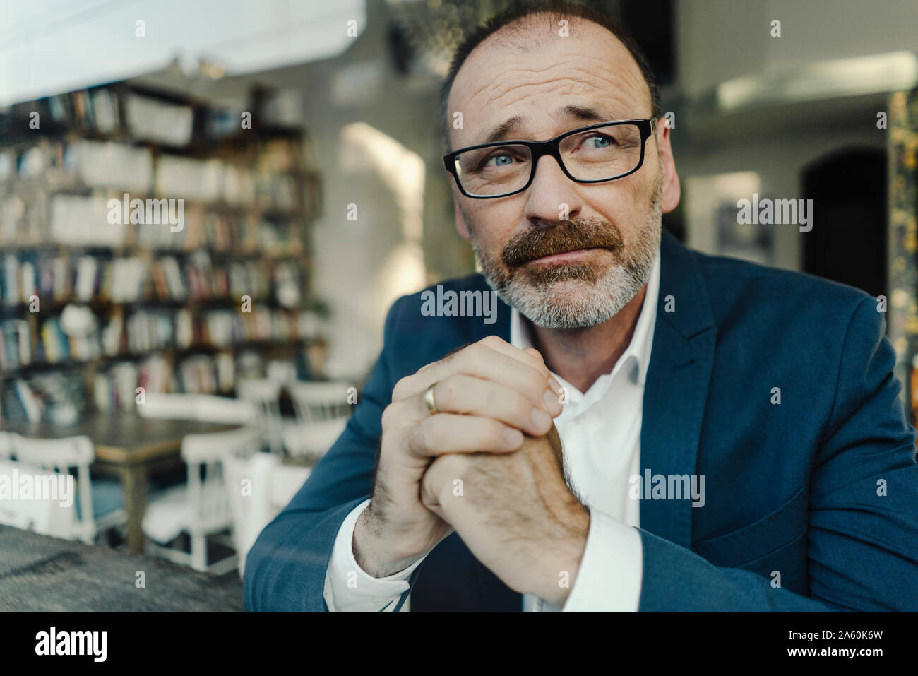 Worried businessman looking smart hi-res stock photography and images ...