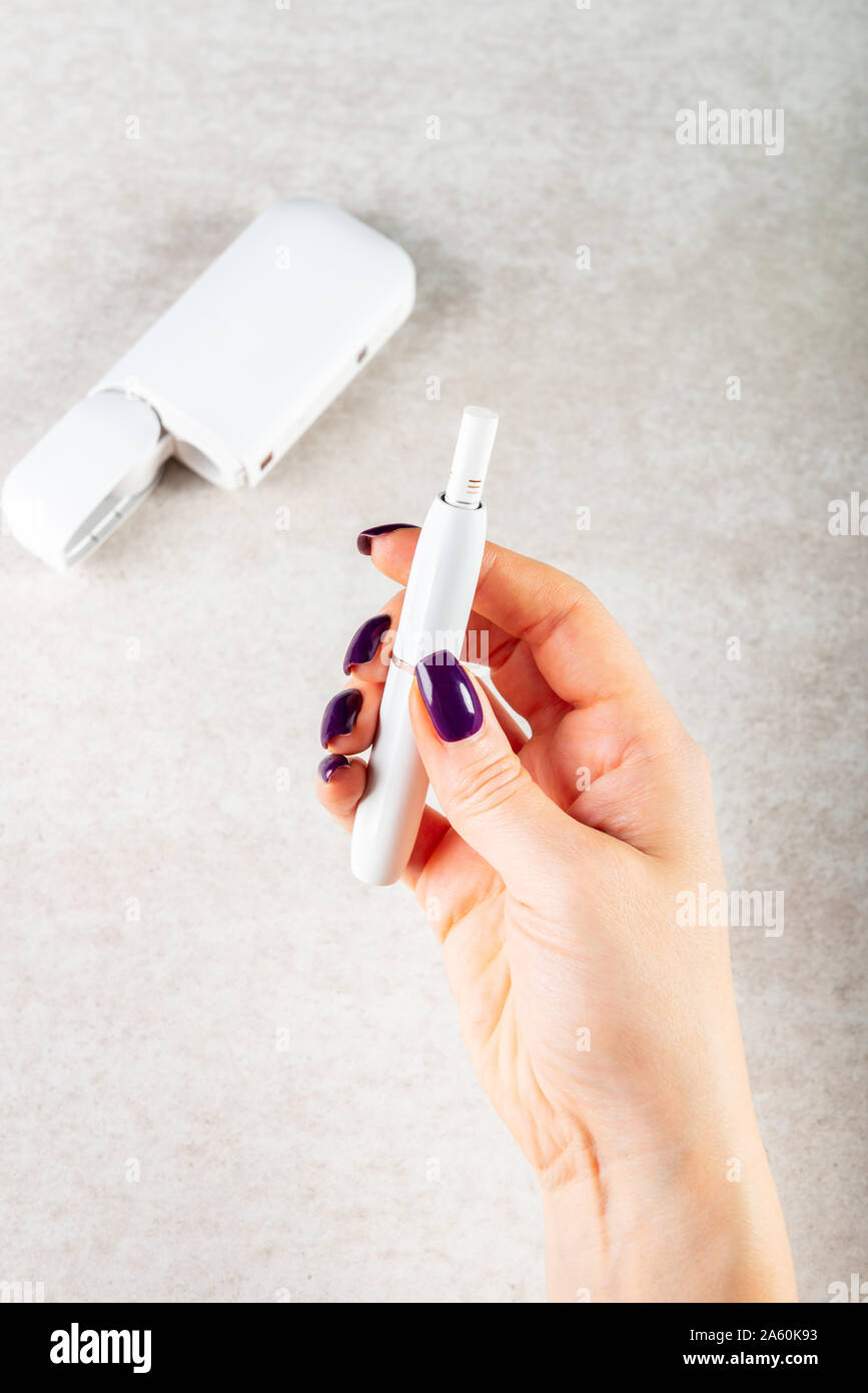 Heat not burn system for smoking, New trendy tobacco product technology ...