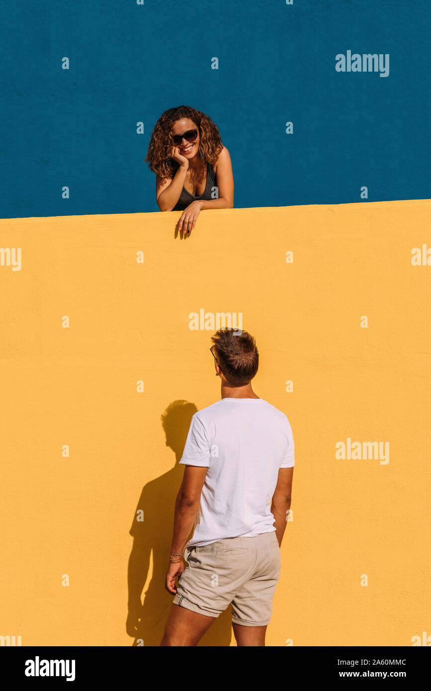 Woman Looking Behind Her High Resolution Stock Photography and Images ...