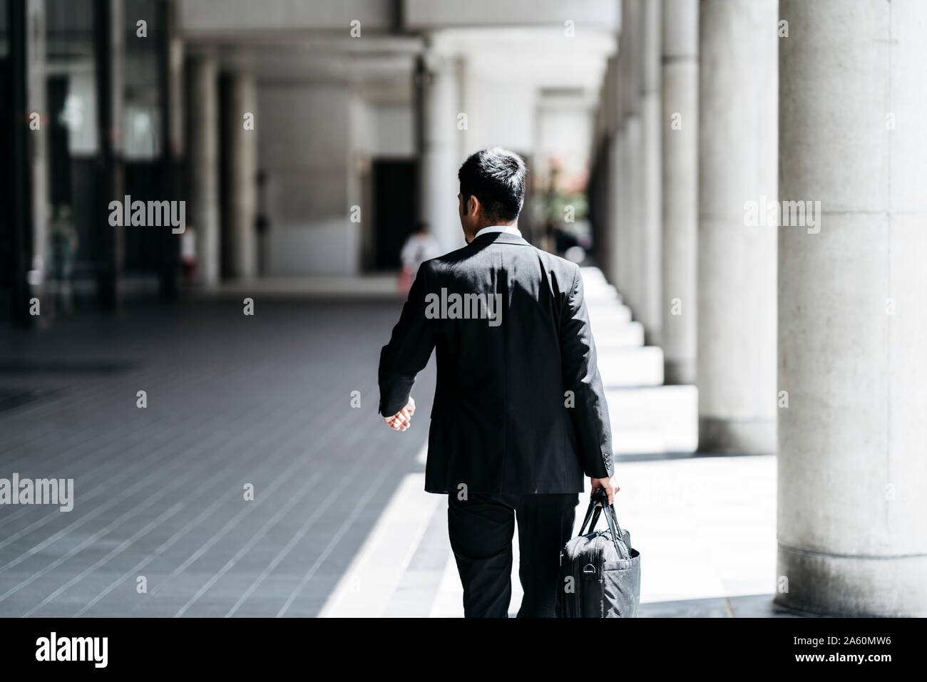 Japan city rear view hi-res stock photography and images - Alamy