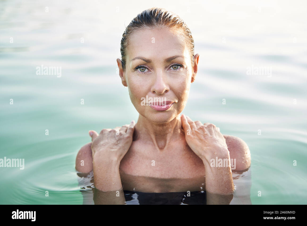 Mature beauty portrait face hi-res stock photography and images - Alamy