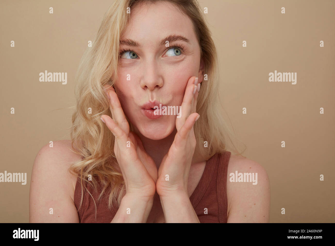 Pouting mouth hi-res stock photography and images - Alamy