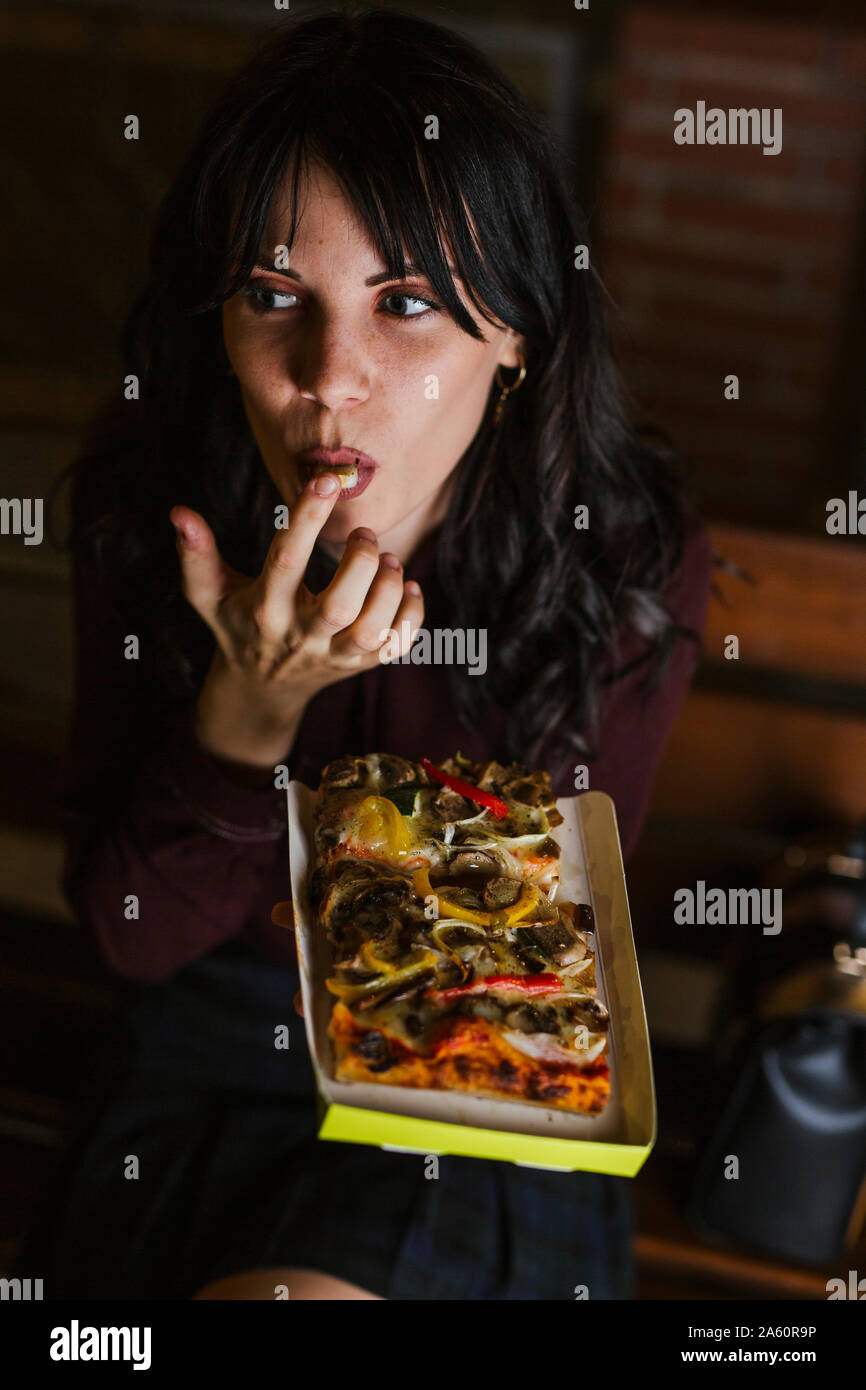 Eating in the night hi-res stock photography and images - Alamy