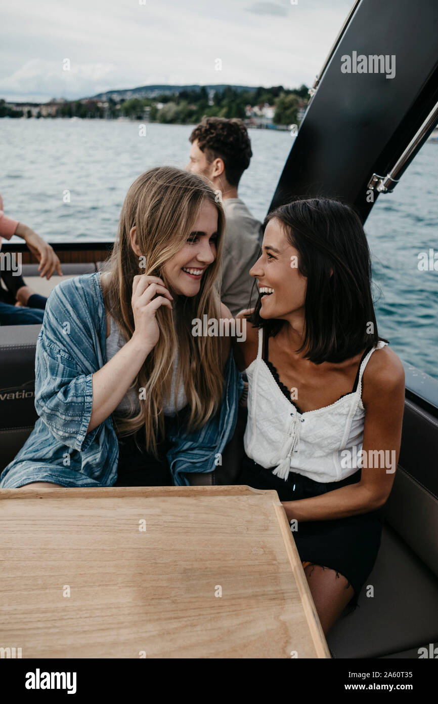 Day trip on a boat hi-res stock photography and images - Alamy