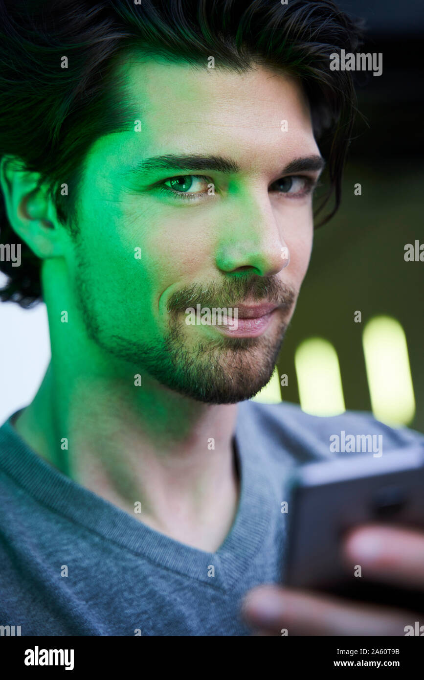 Green man light hi-res stock photography and images - Alamy