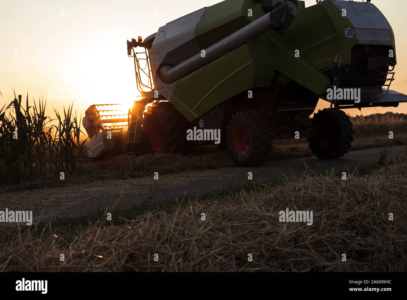 Backlit combine hi-res stock photography and images - Alamy