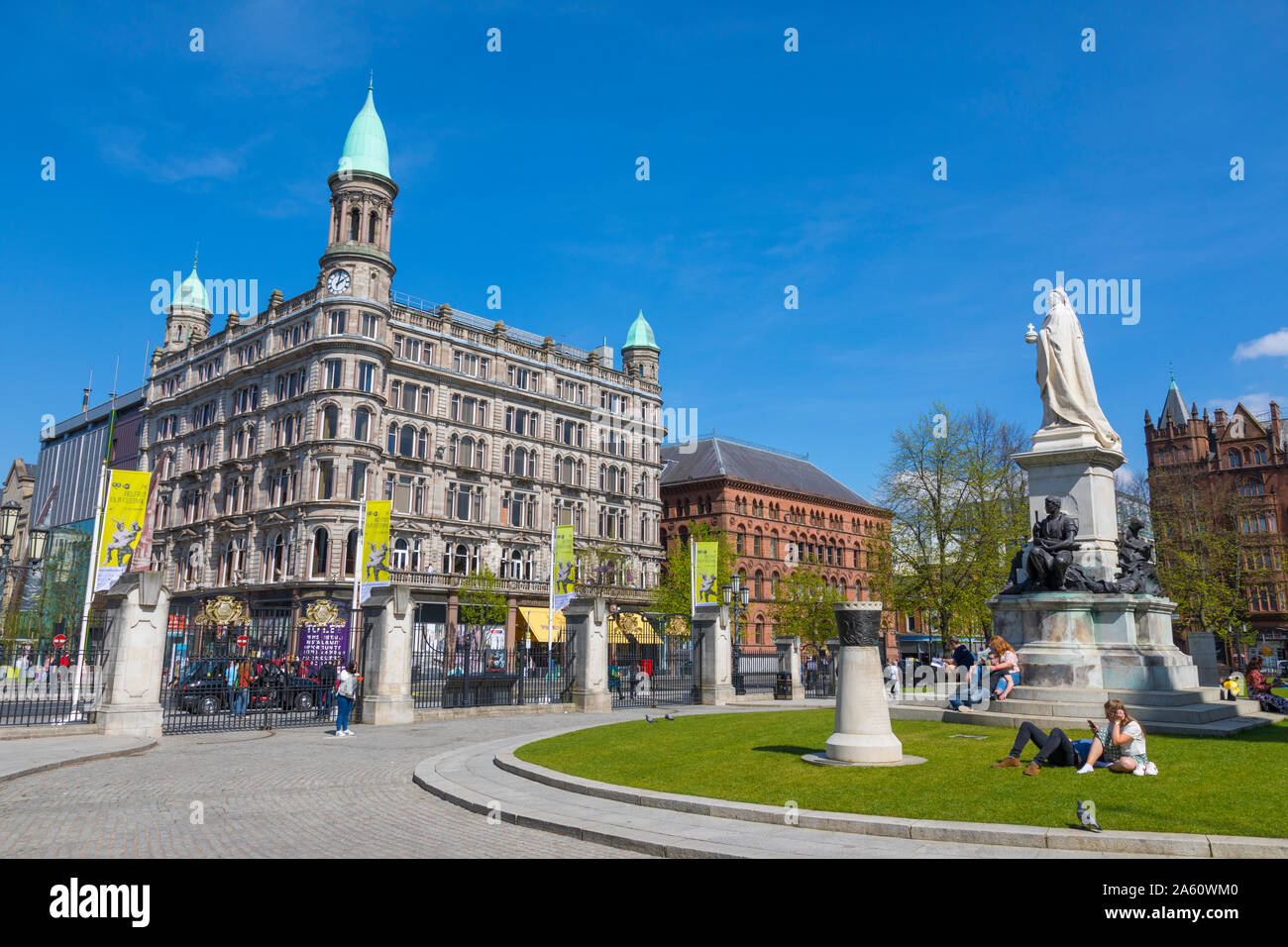 Cleaver Building, Donegall Square, Belfast, Ulster, Northern Ireland ...