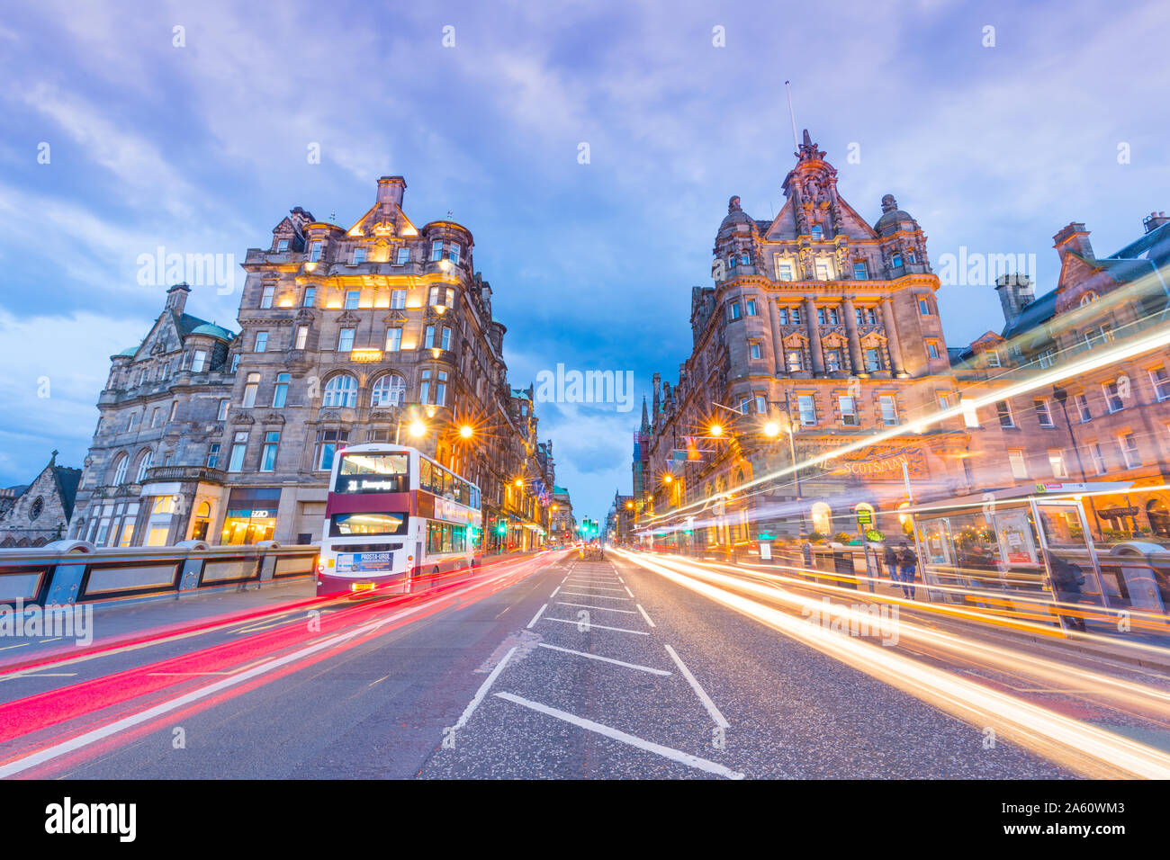 Edinburgh old town the bridges hi-res stock photography and images - Alamy