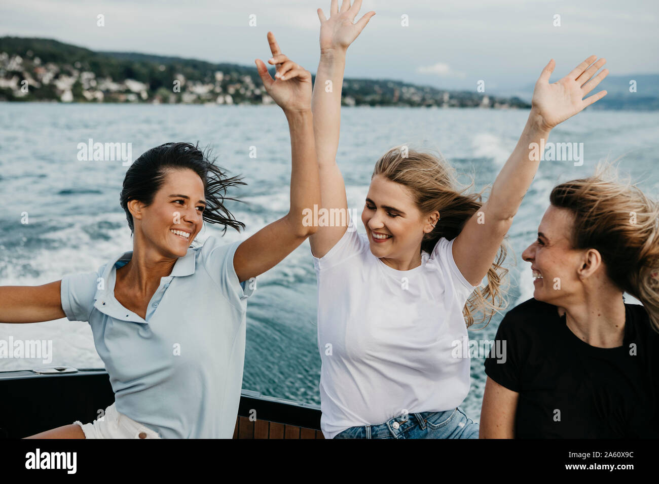 Female on a hand hi-res stock photography and images - Alamy