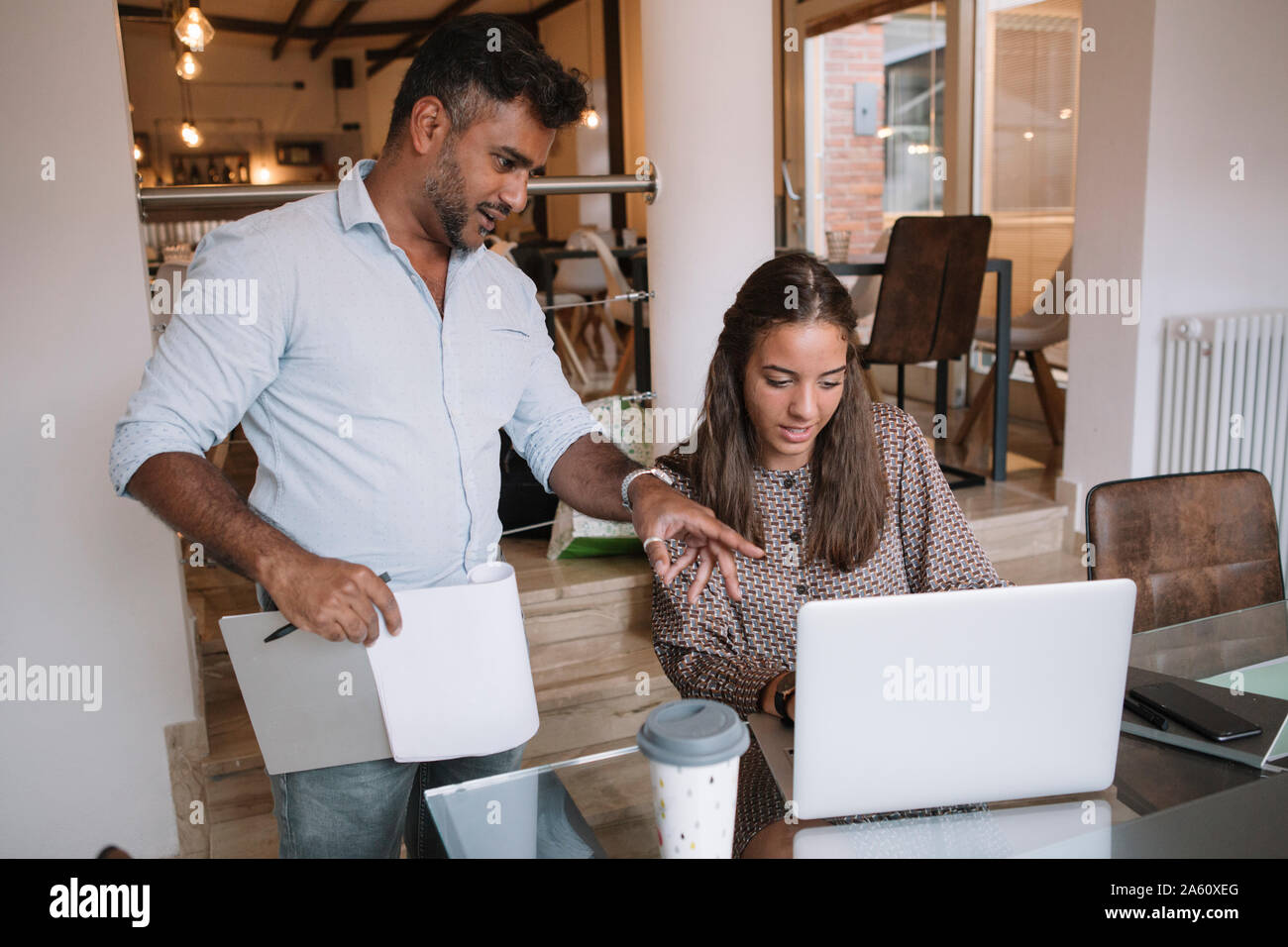 Employee table hi-res stock photography and images - Alamy