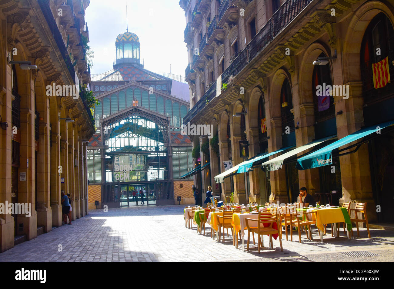 El Born Cultural Centre. Mercat del Born, Barcelona, Catalonia, Spain ...