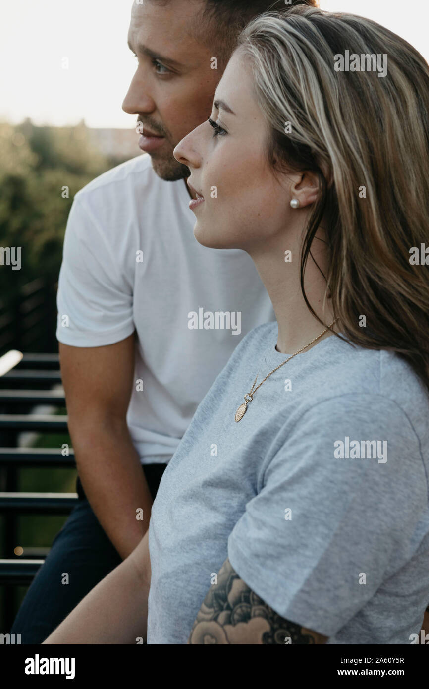 Two sideways hi-res stock photography and images - Alamy