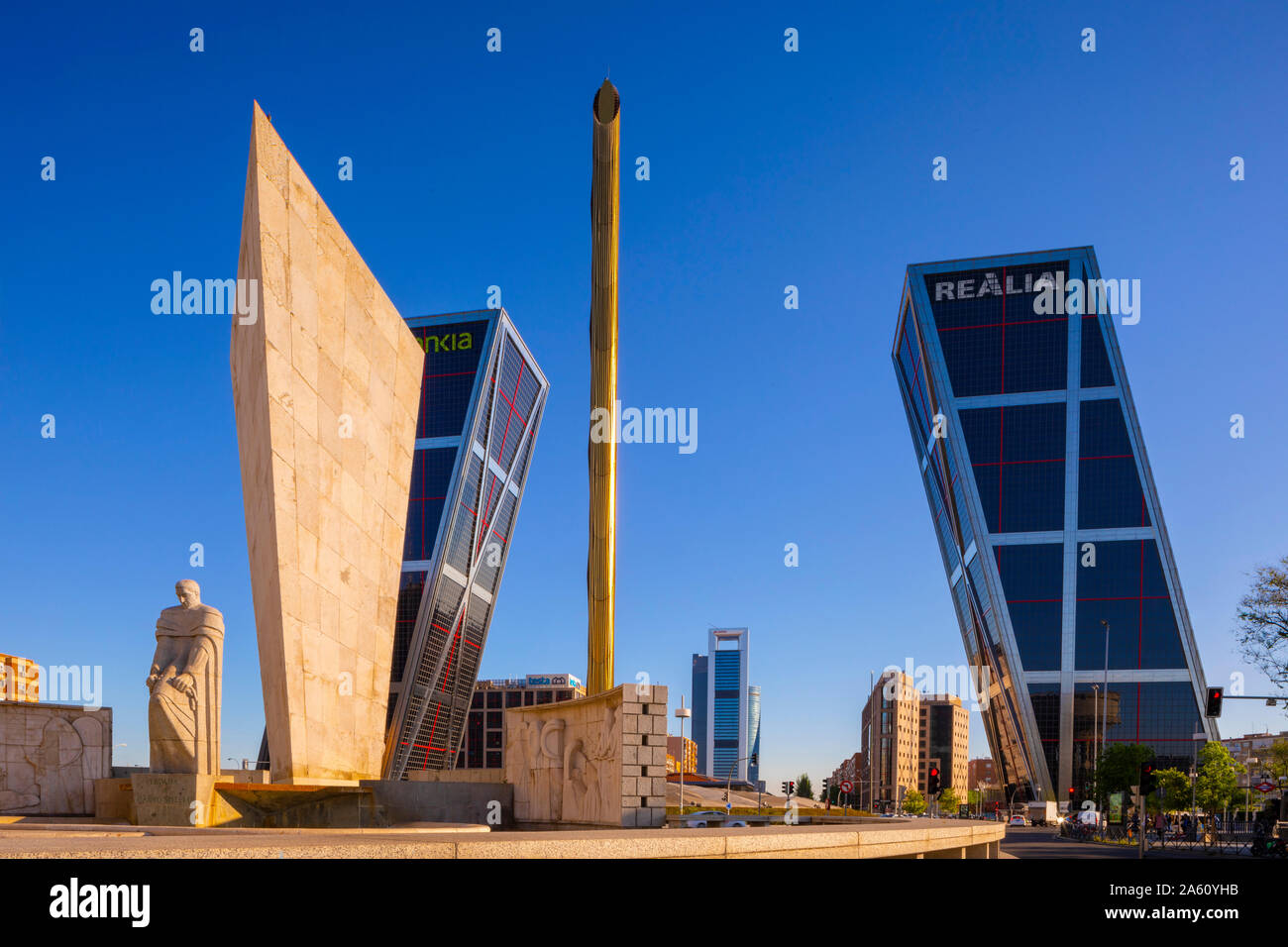 Gate europe kio towers hi-res stock photography and images - Alamy