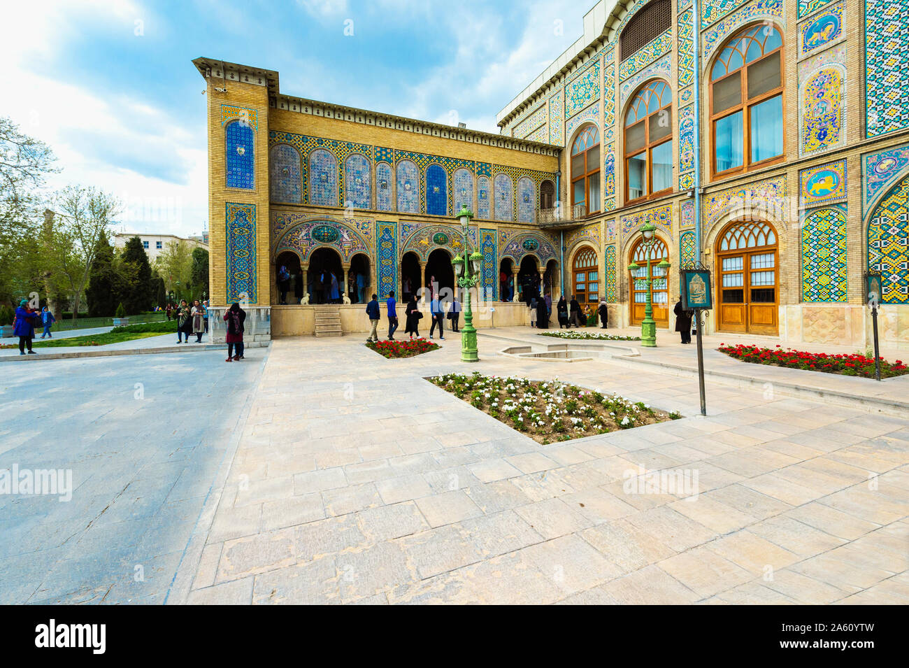 Mosaic golestan palace golestan tehran hi-res stock photography and ...