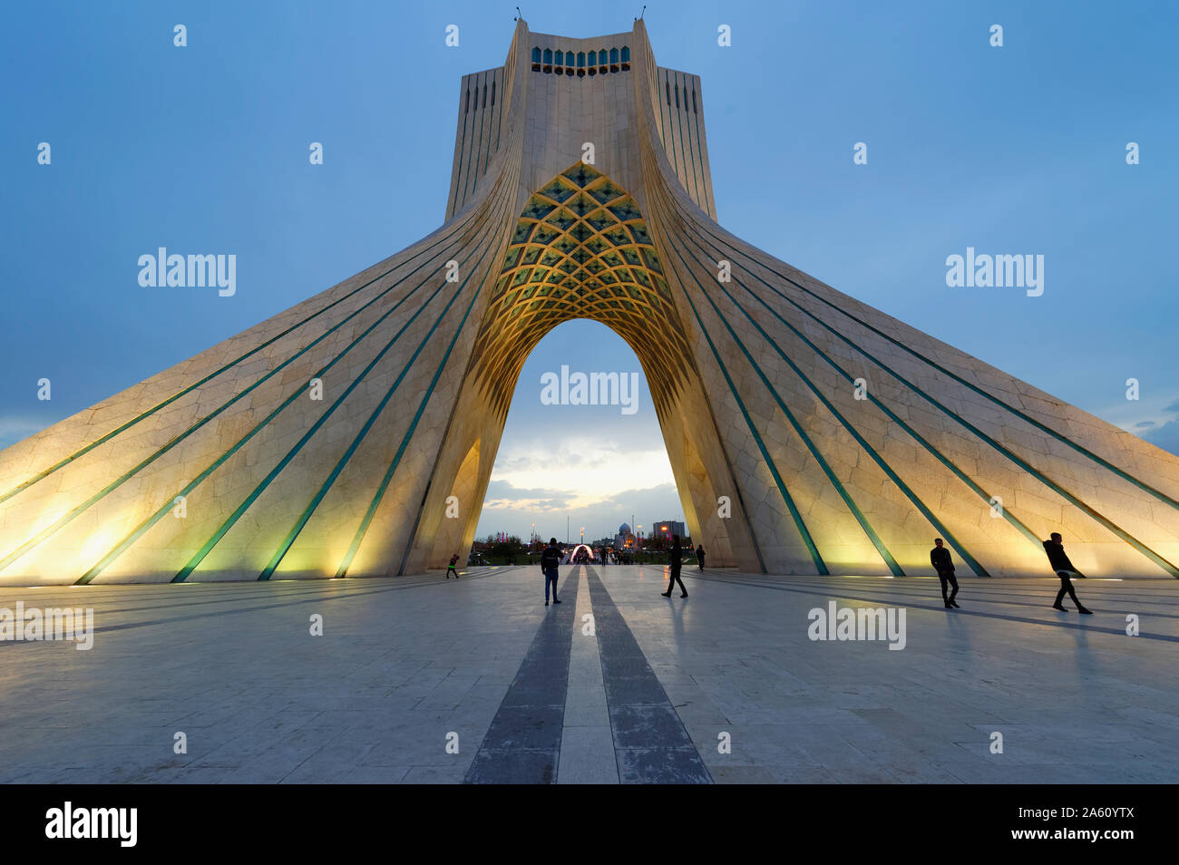 Azadi Tower (Freedom Monument) formerly known as Shahyad Tower and ...