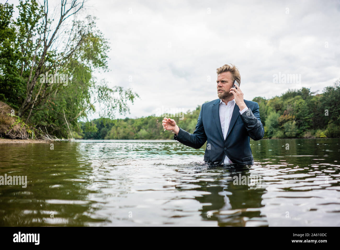 Standing at the lake hi-res stock photography and images - Alamy