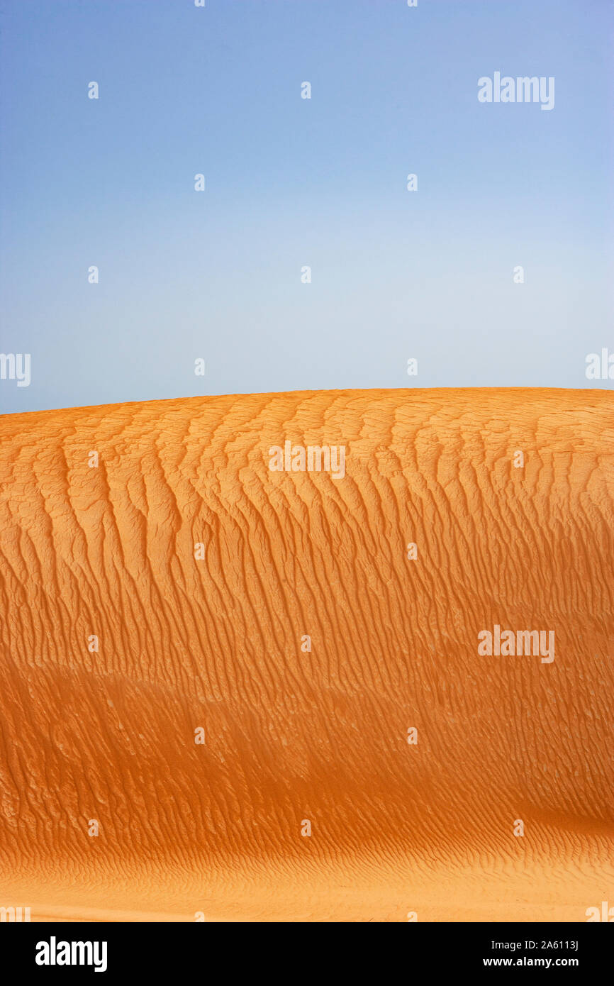 Sultanate Of Oman, Wahiba Sands, dunes in the desert Stock Photo - Alamy