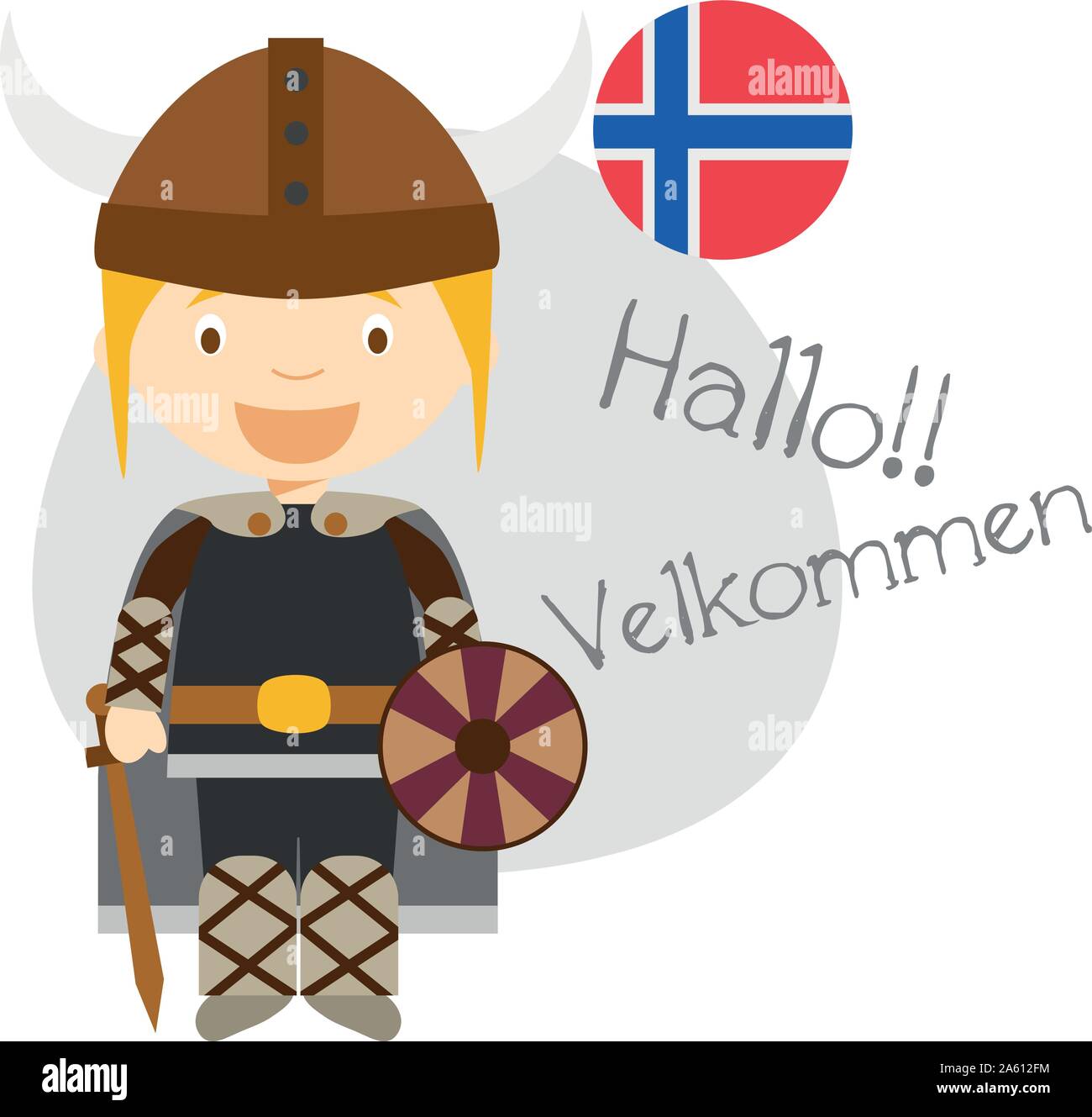 Kids learn norwegian Stock Vector Images - Alamy