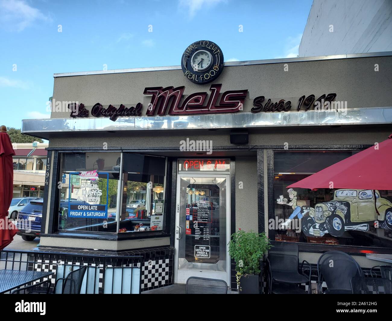 Mels diner hi-res stock photography and images - Alamy