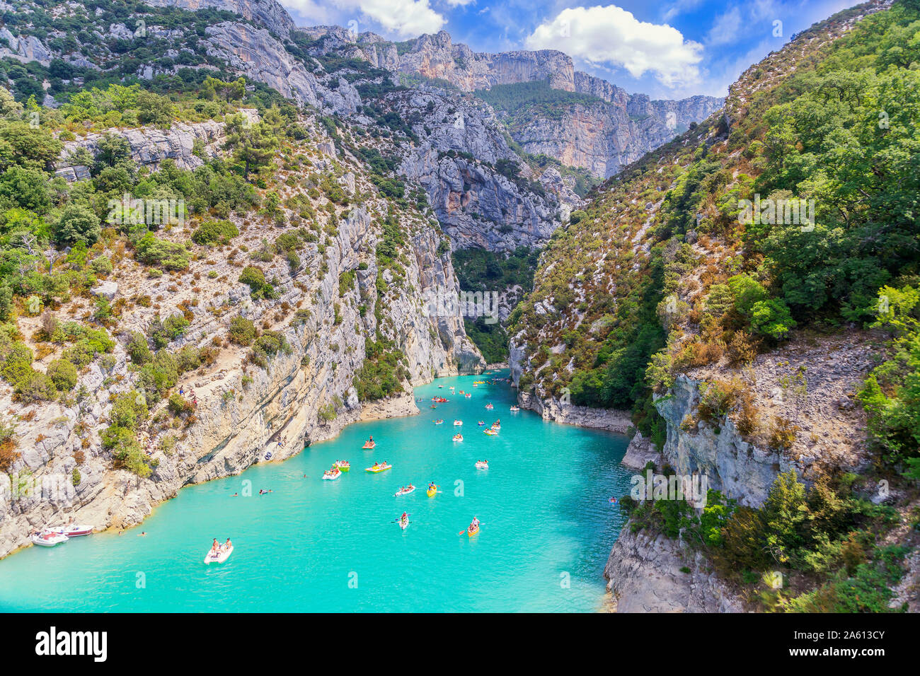 St. Croix Lake, Gorges du Verdon, Provence-Alpes-Cote d'Azur, Provence ...