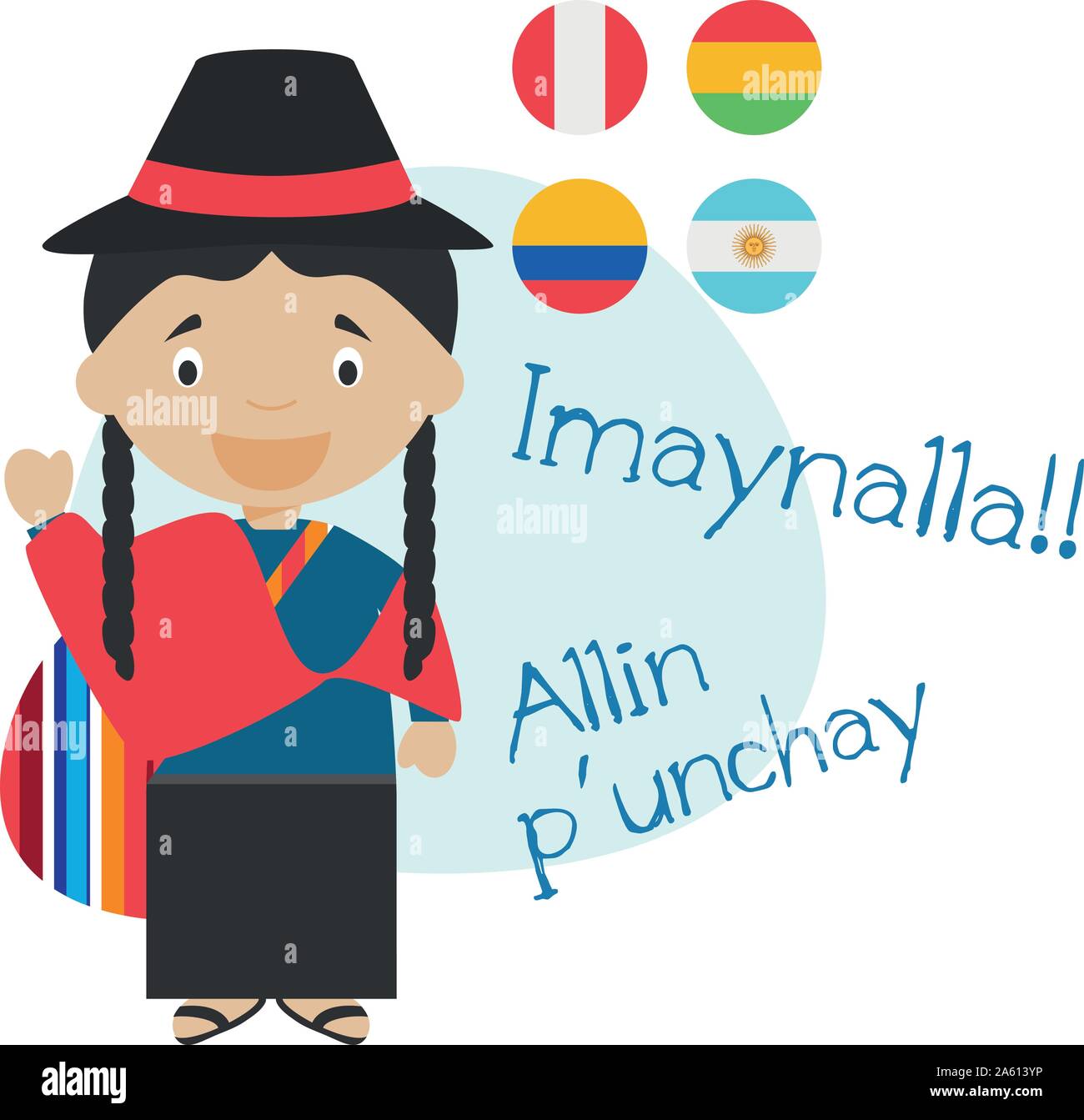 Quechua native Stock Vector Images - Alamy