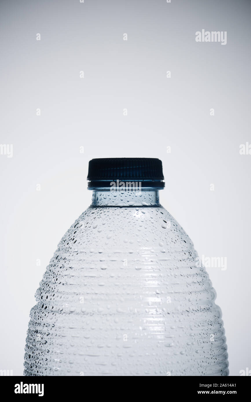 Water bottle and white background Stock Photo - Alamy
