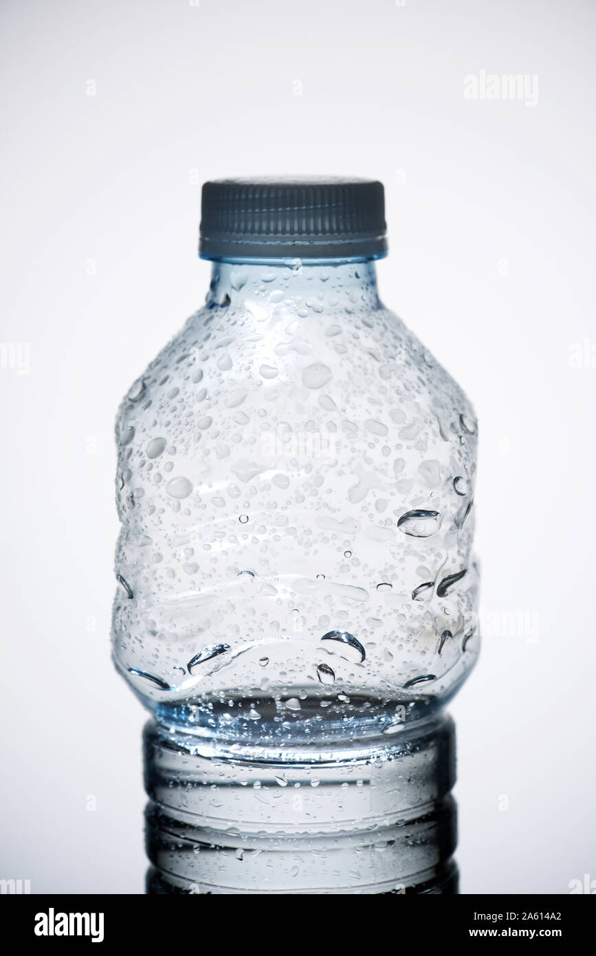Water bottle and white background Stock Photo - Alamy