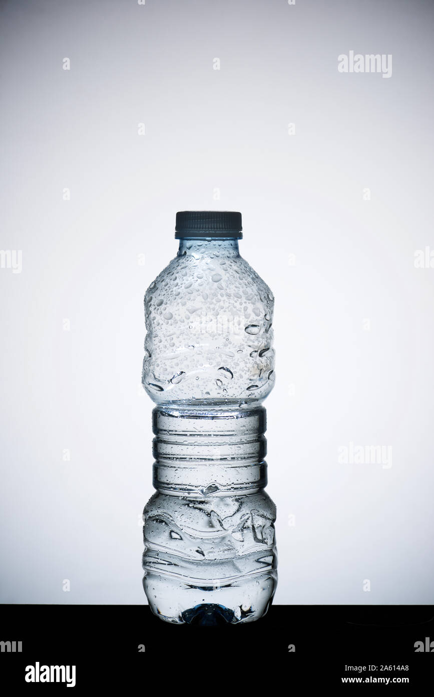 Water bottle and white background Stock Photo - Alamy