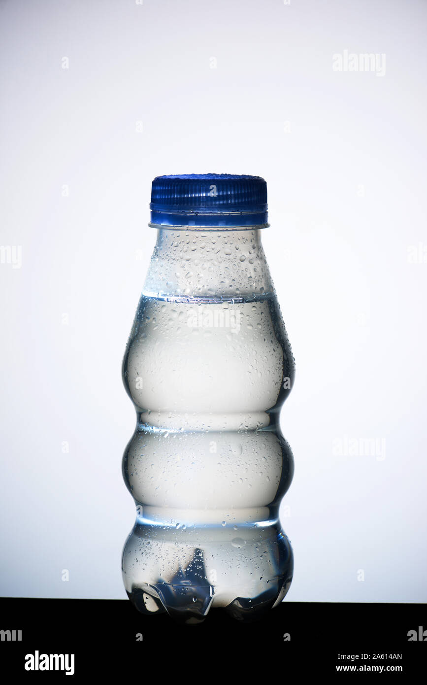 Water bottle and white background Stock Photo - Alamy