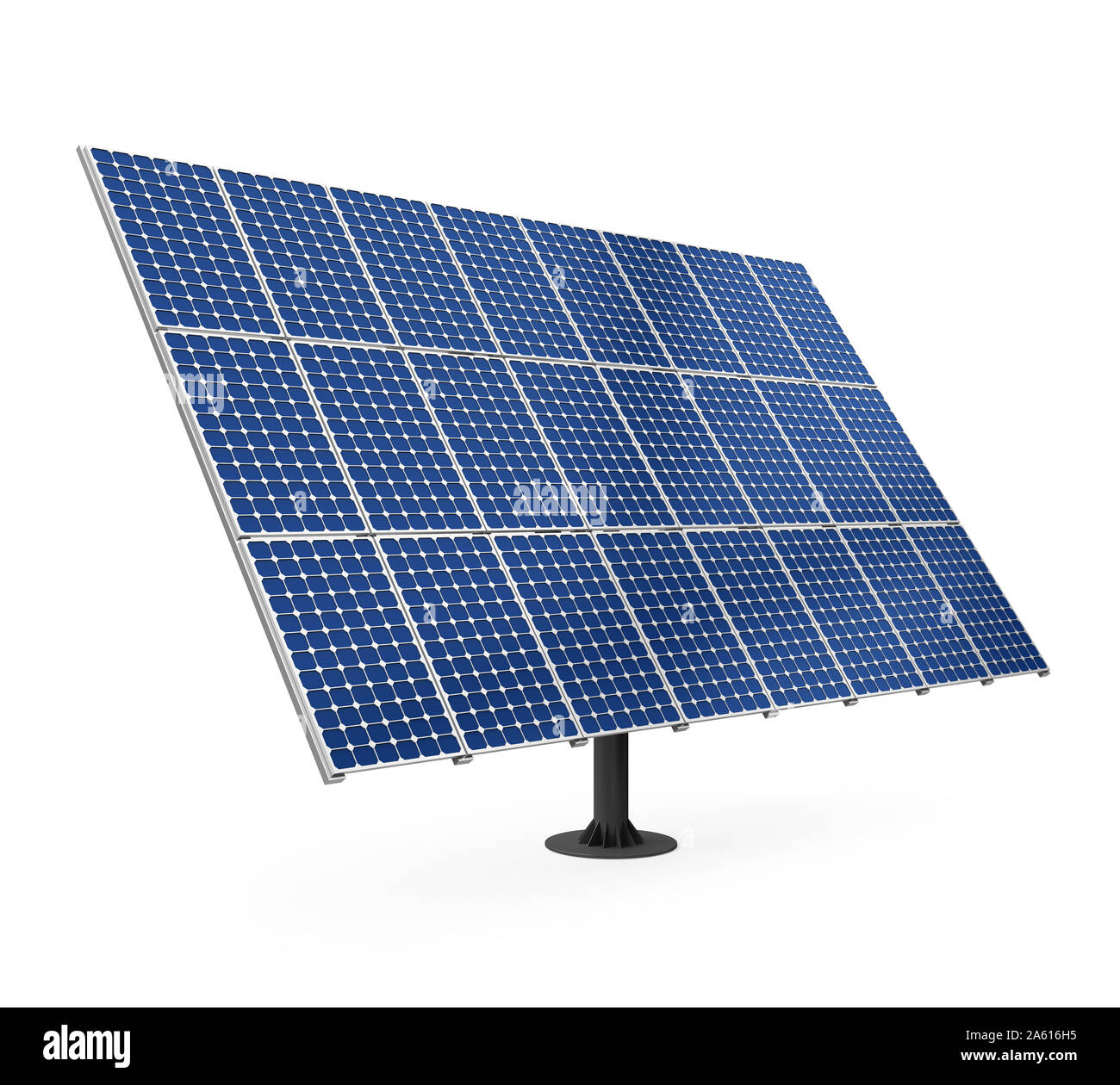 Solar heat panels Cut Out Stock Images & Pictures - Alamy