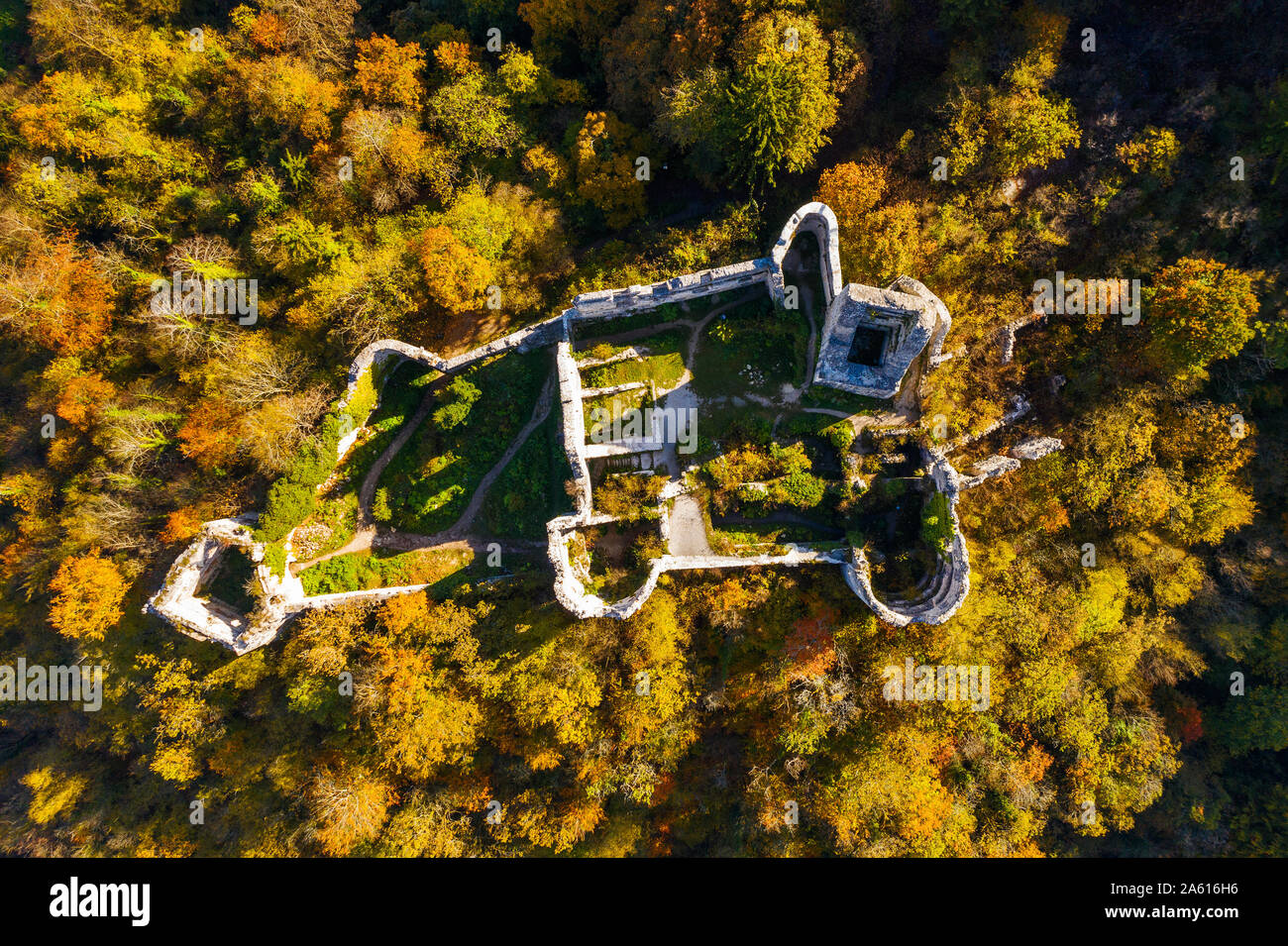 Samobor fortress aerial hi-res stock photography and images - Alamy