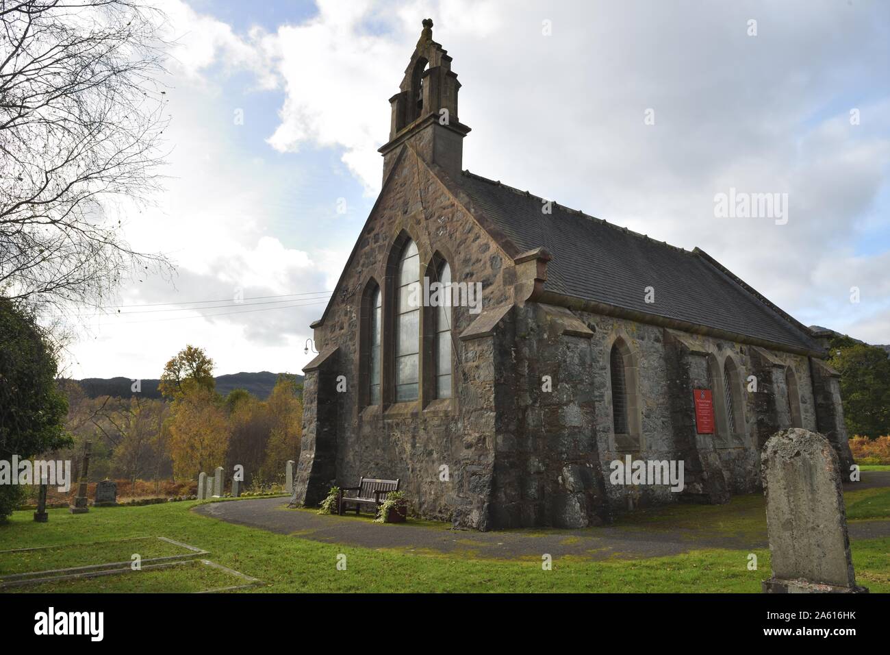 Trossachs church hi-res stock photography and images - Alamy
