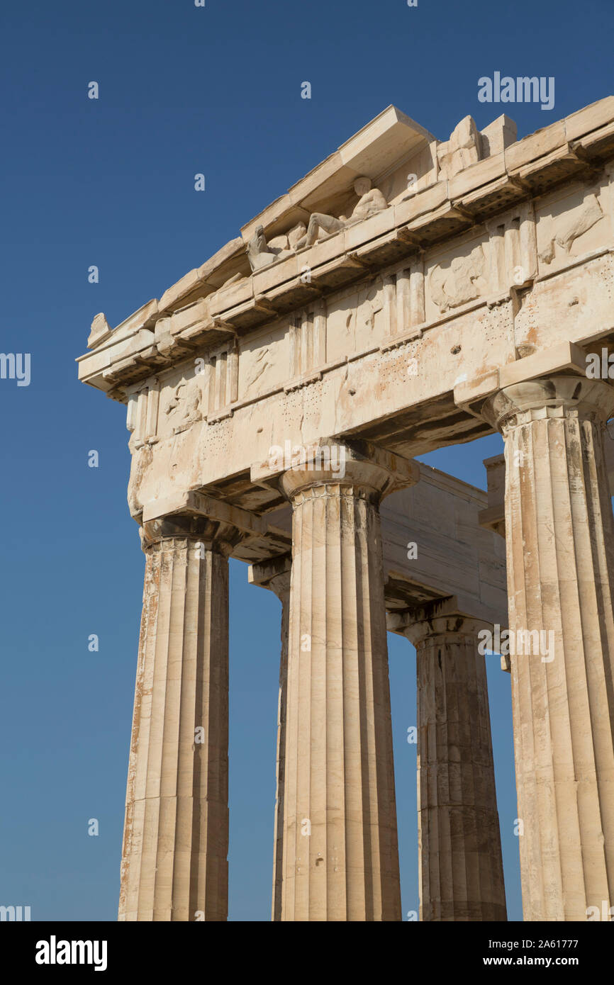 Relief, Parthenon, Acropolis, UNESCO World Heritage Site, Athens ...