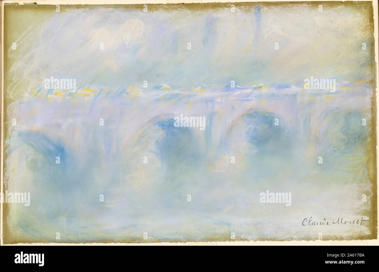 Claude Monet Waterloo Bridge High Resolution Stock Photography and ...