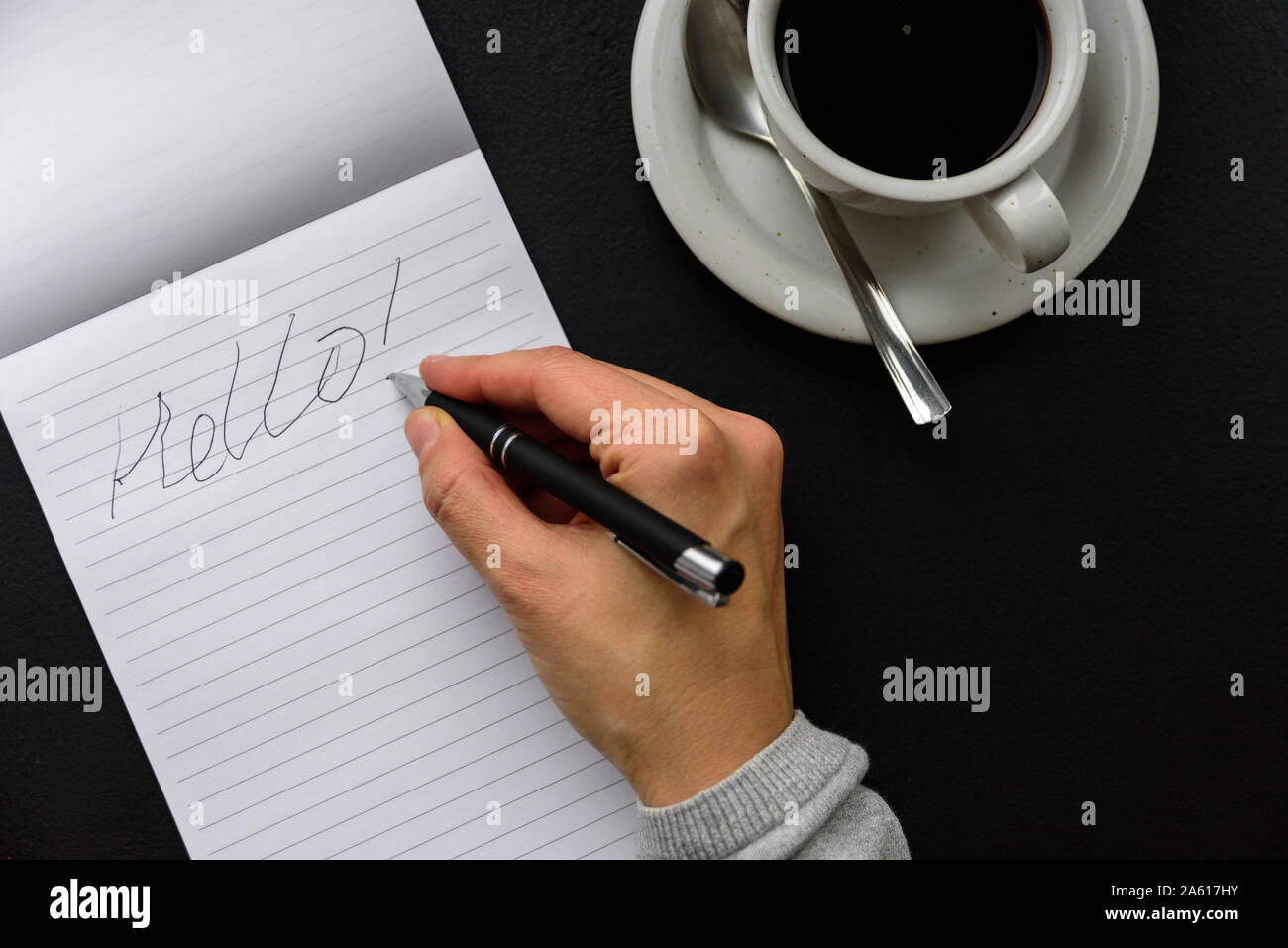 Bad handwriting hi-res stock photography and images - Alamy