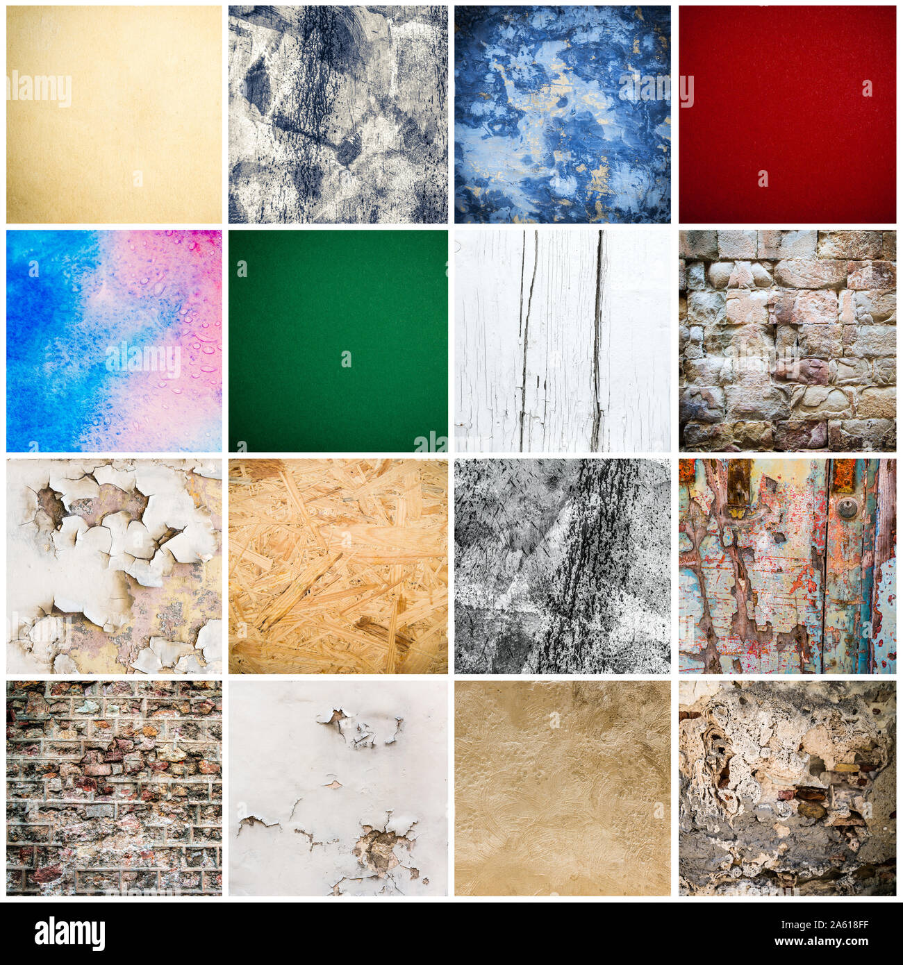 Different backgrounds texture color Cut Out Stock Images & Pictures - Alamy
