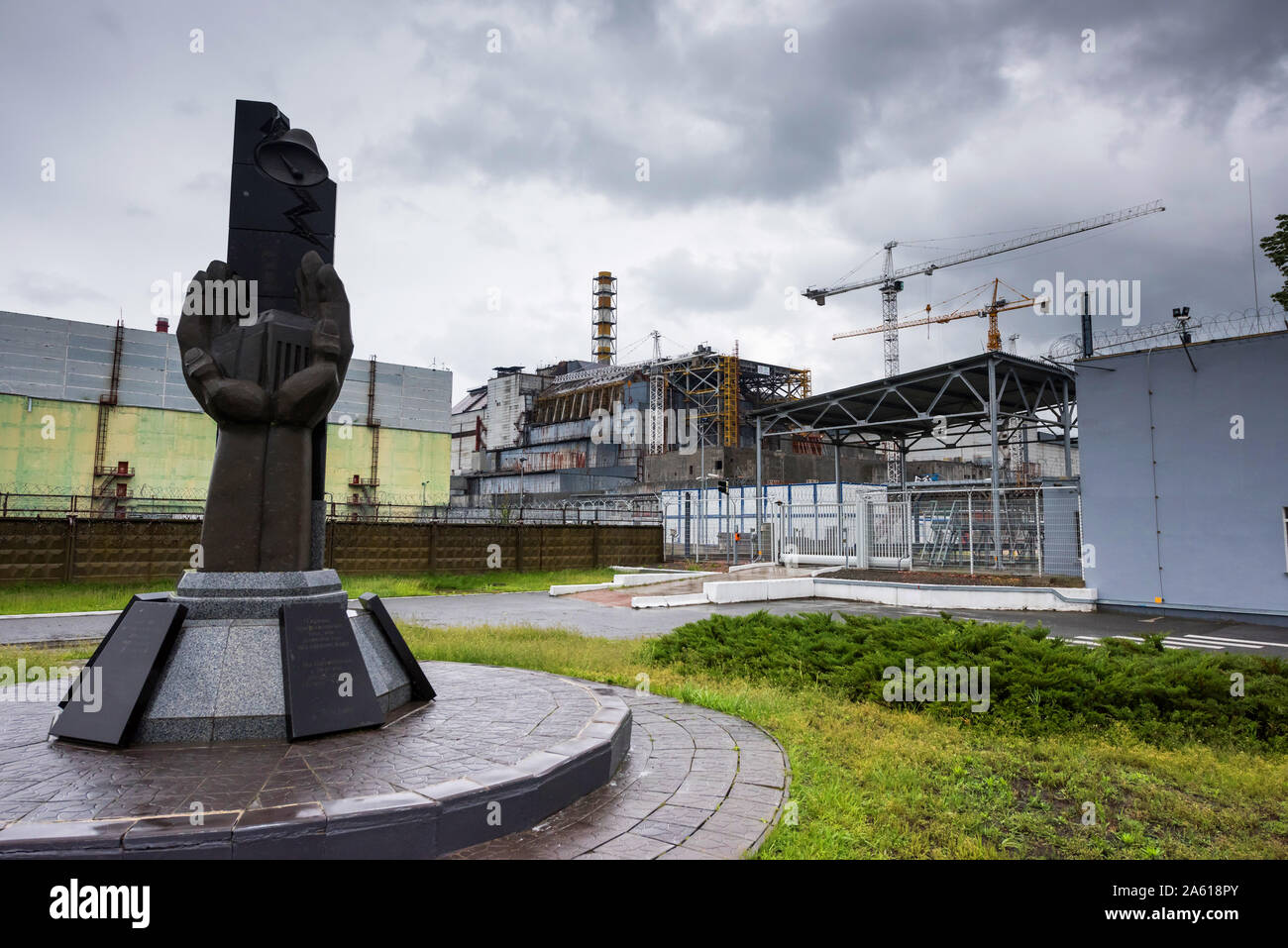 Chernobyl fourth reactor hi-res stock photography and images - Alamy