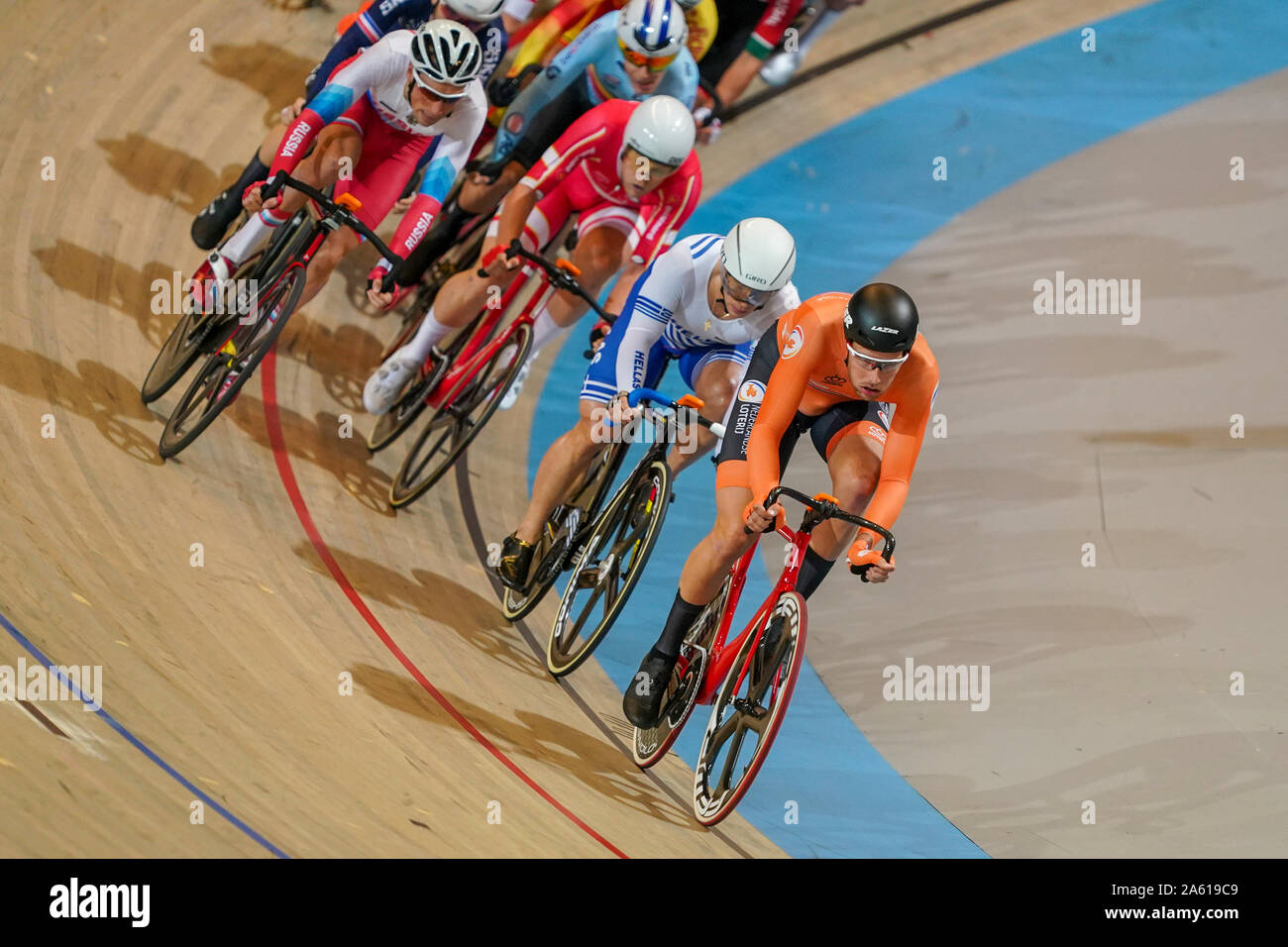 18 october 2019 Apeldoorn, The Netherlands Trackcycling European ...