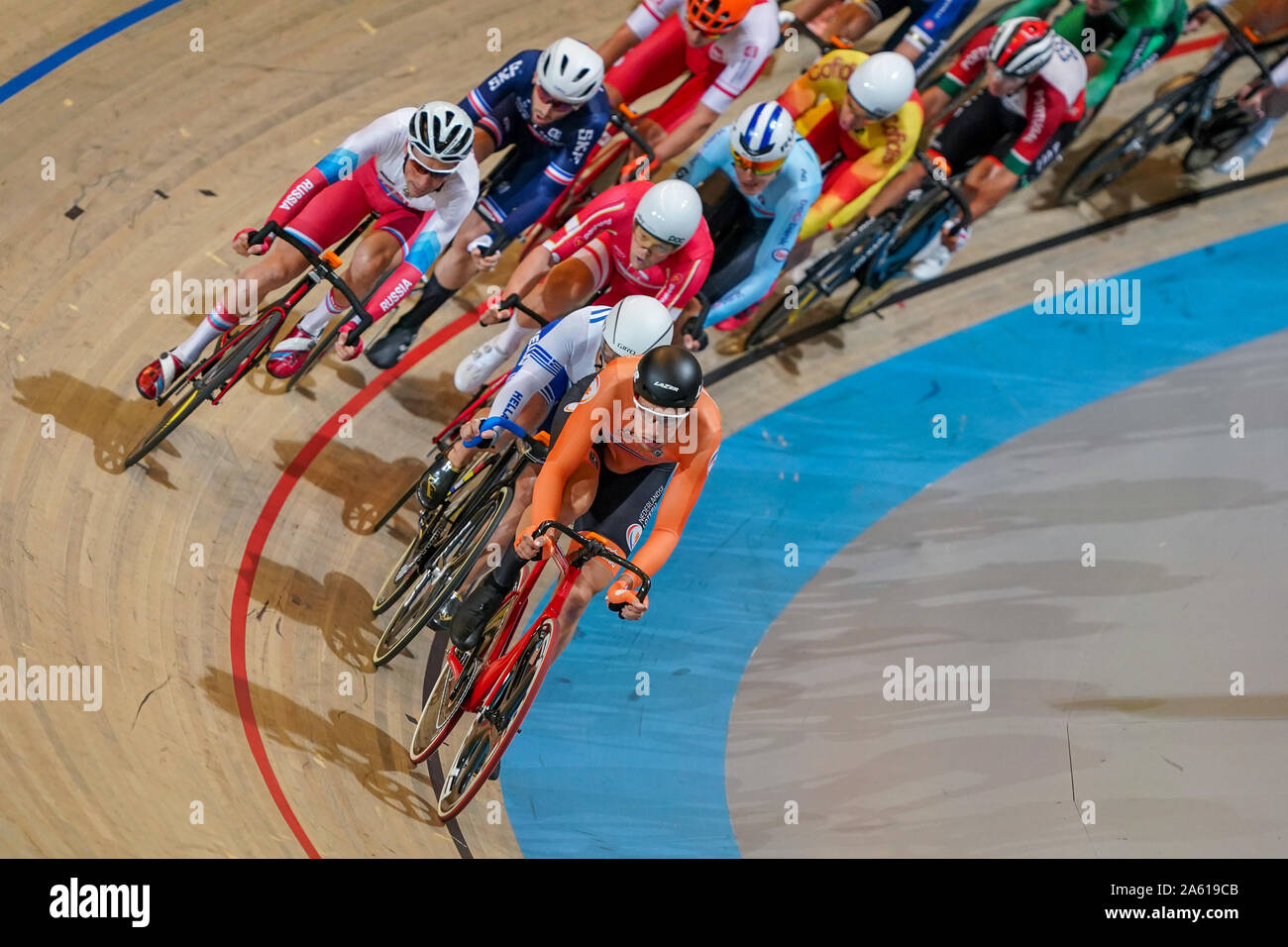 18 october 2019 Apeldoorn, The Netherlands Trackcycling European ...
