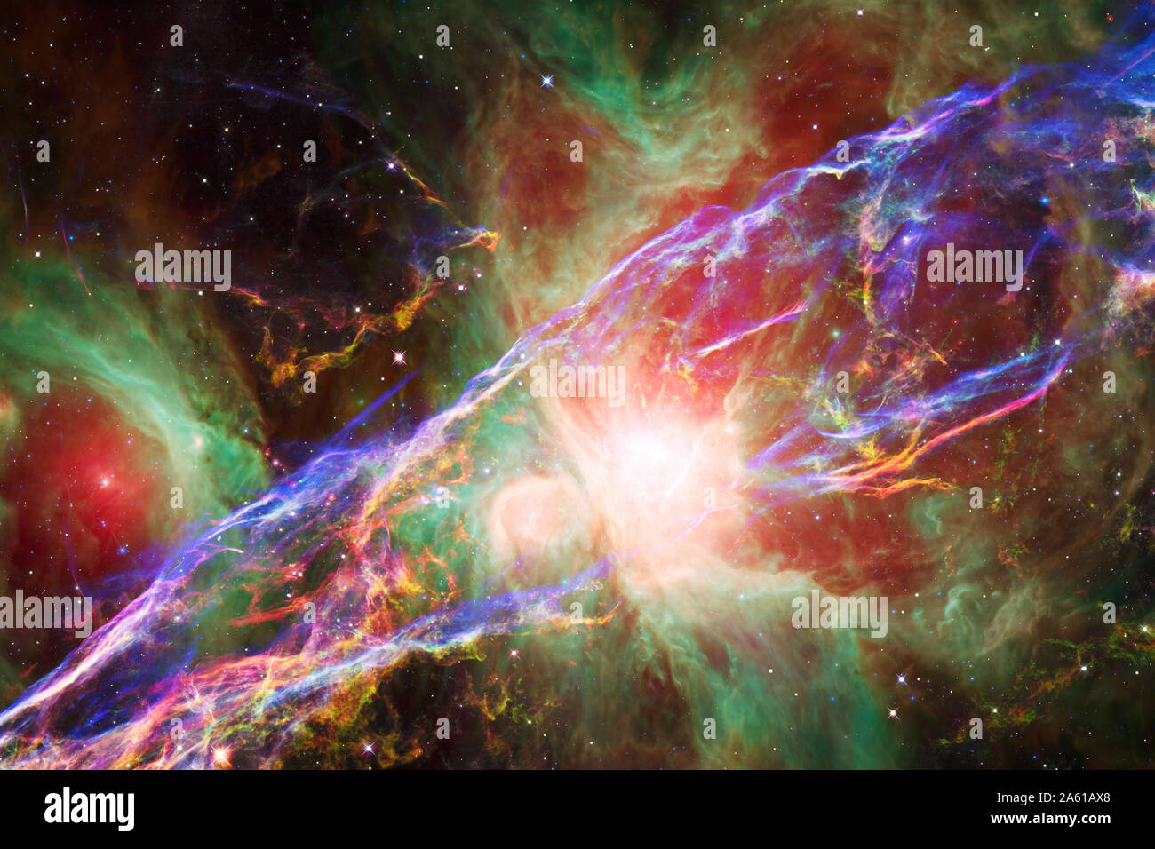 Cosmos. Abstract space wallpaper. Elements of this image furnished by ...