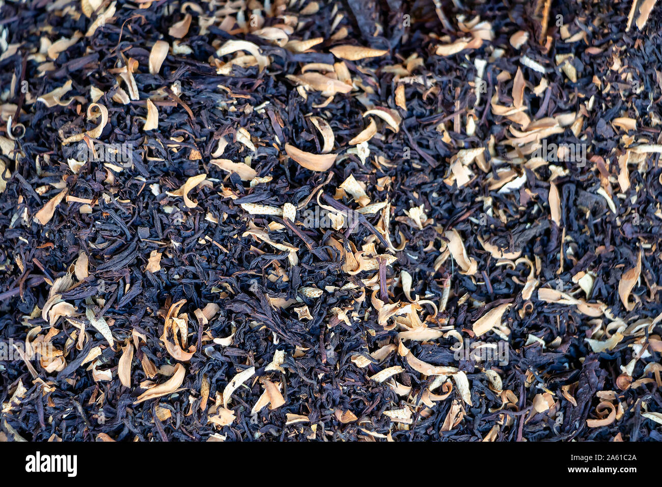 Oriental tea with orange blossom Stock Photo - Alamy