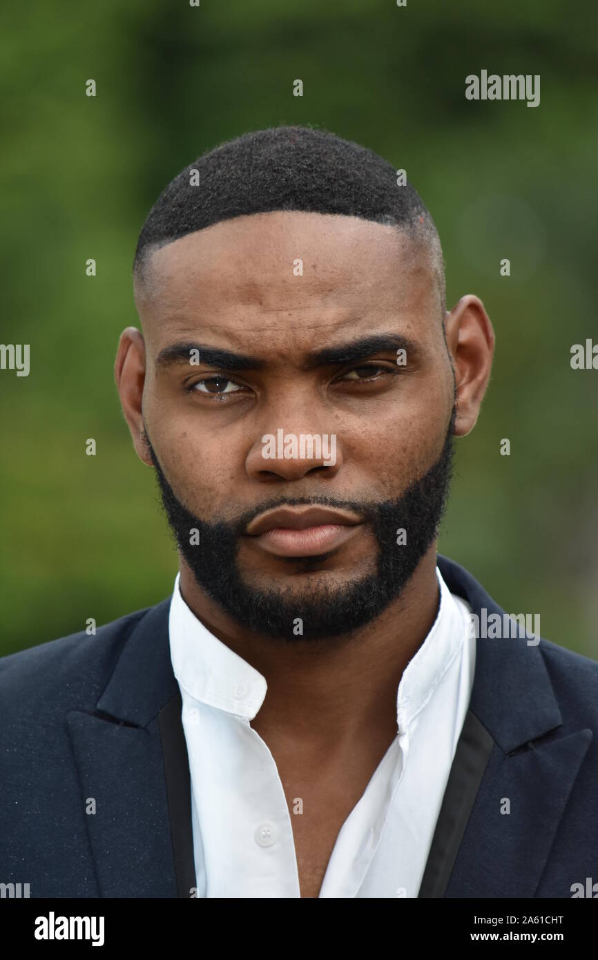 Unshaven serious hi-res stock photography and images - Alamy