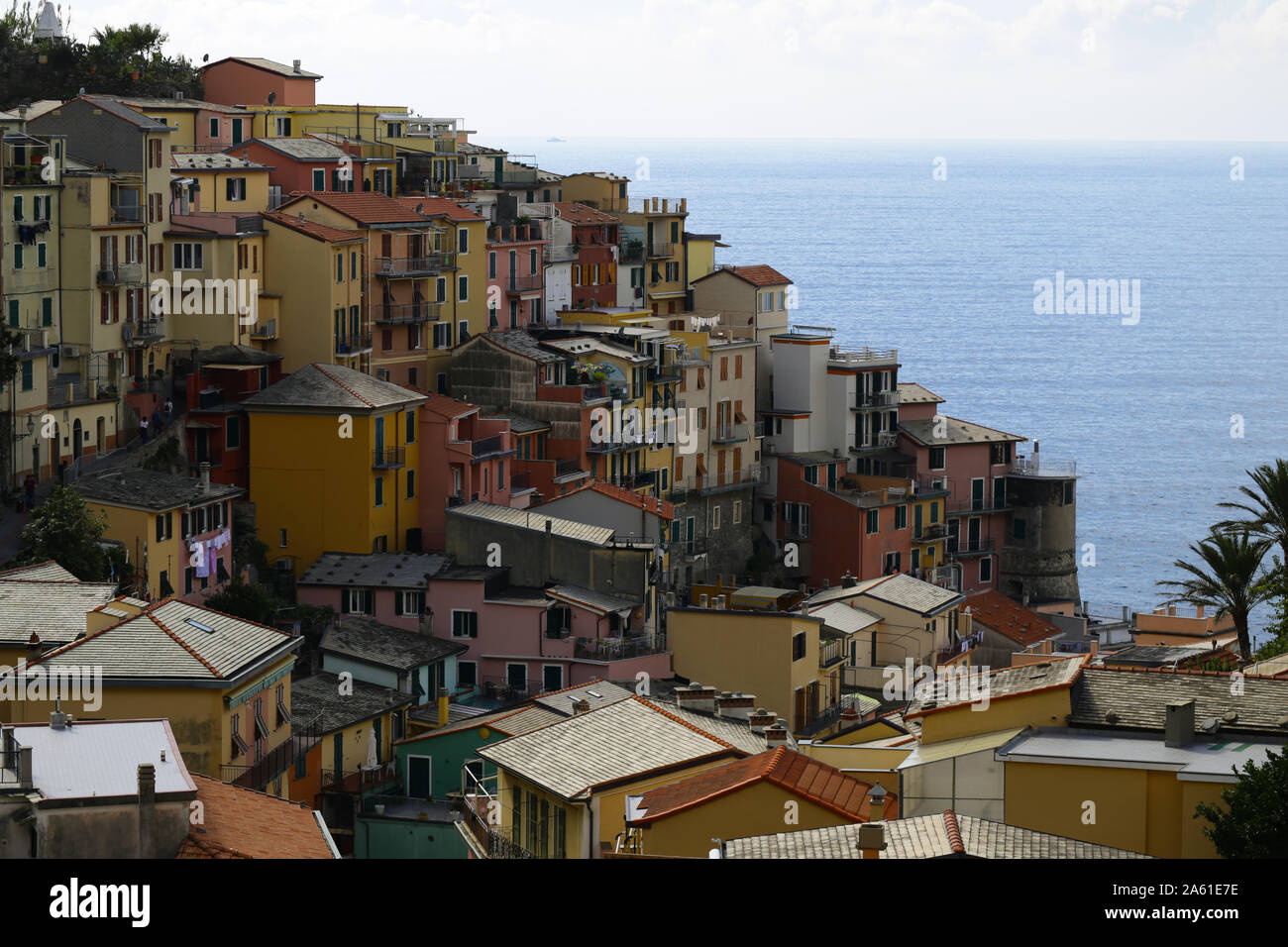 Italian landscapes, architecture and gardens beautiful views Stock ...