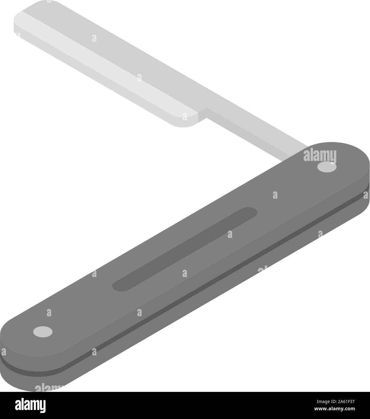 Cartoon man shaving beard razor Cut Out Stock Images & Pictures - Alamy