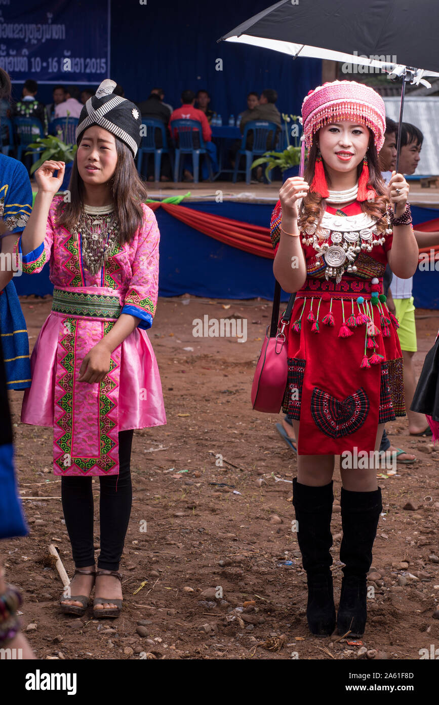 People dressed in vibrant traditional attire celebrate Hmong culture at ...