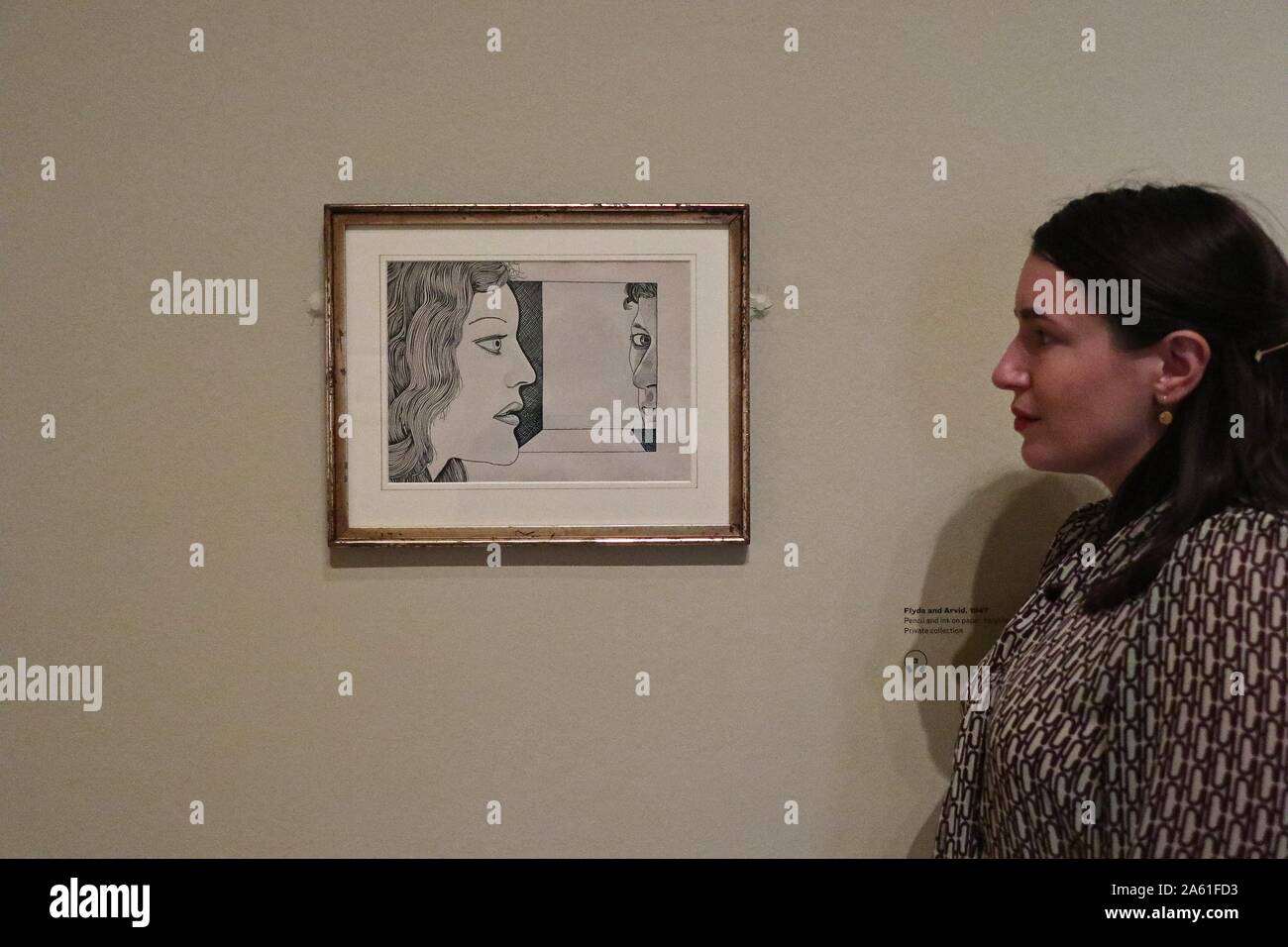 Loose portrait drawings hi-res stock photography and images - Alamy